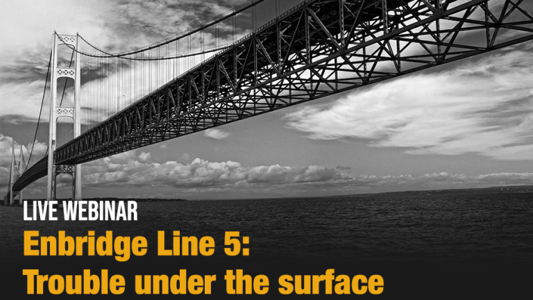 Enbridge Line 5: Trouble Under the Surface - MI Water Stewardship