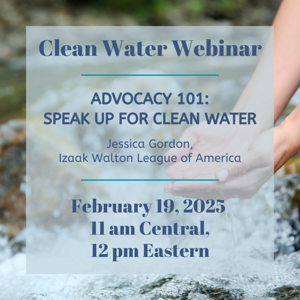 Advocacy 101: Speak Up for Clean Water - MI Water Stewardship